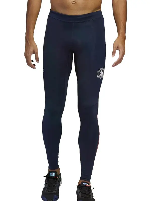 Adidas X Boston Marathon® Saturday Long Tights - Blue