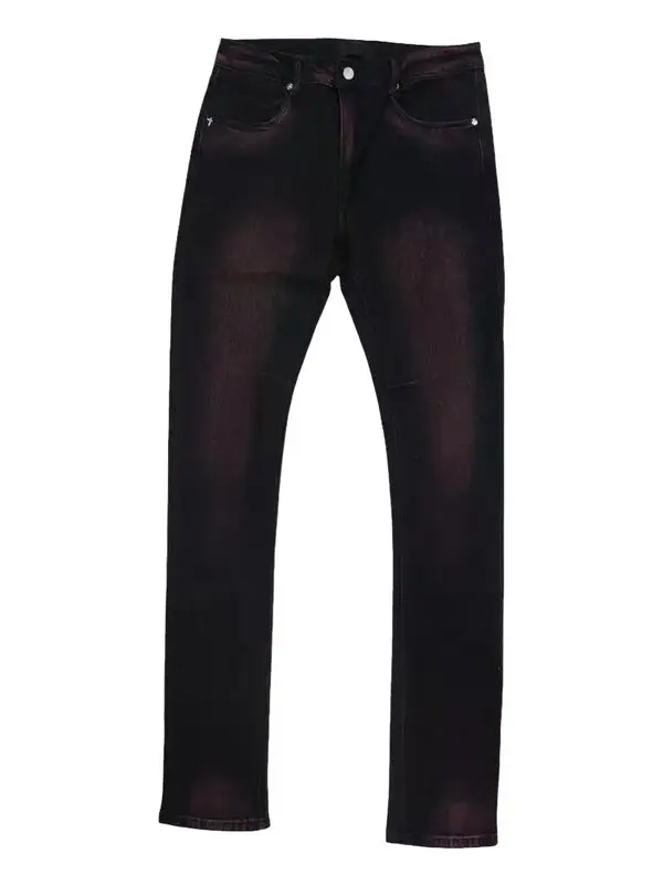RtA Tapered Denim Jeans - Purple