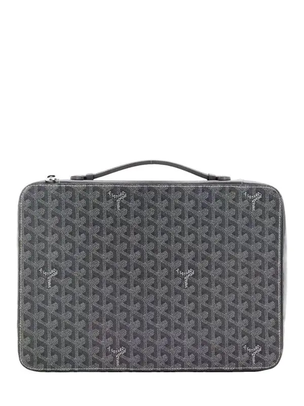 Goyard Compagnon Universel A4 Business Bag Coated Canvas - Grey