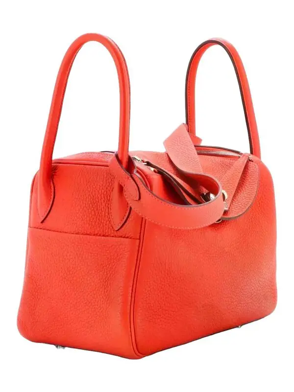 Hermès Lindy 26 Shoulder Bag Clemence - Red