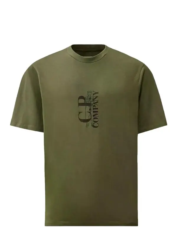 C.P. COMPANY Graphic Crewneck T-shirt - Green