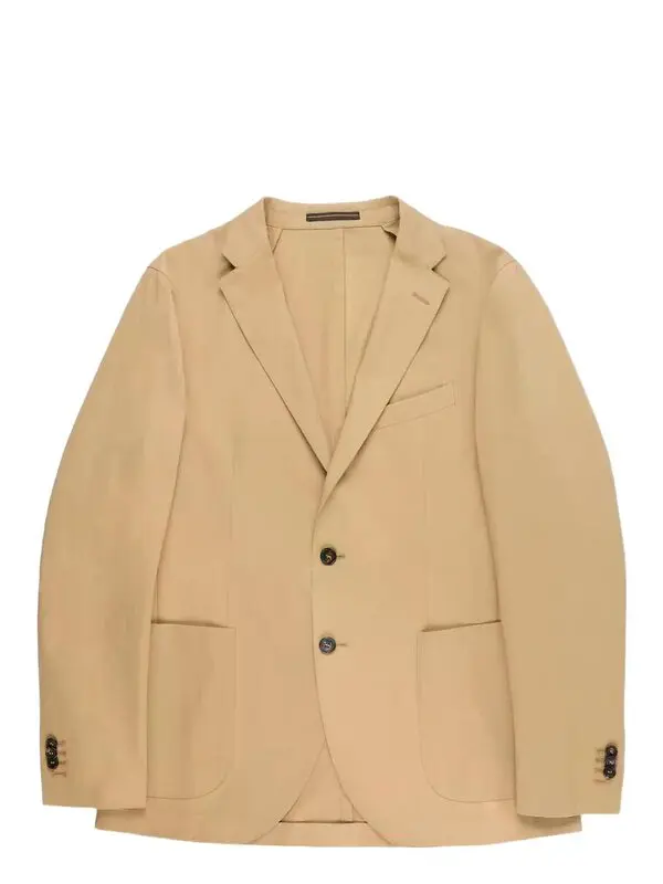 SLOWEAR Button Notched Jacket - Neutrals