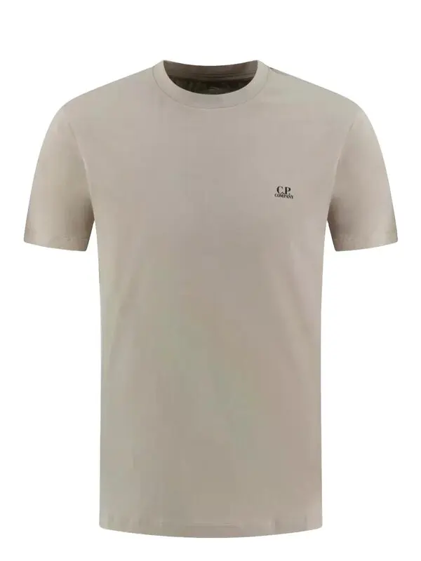 C.P. COMPANY Logo T-shirt - Neutrals