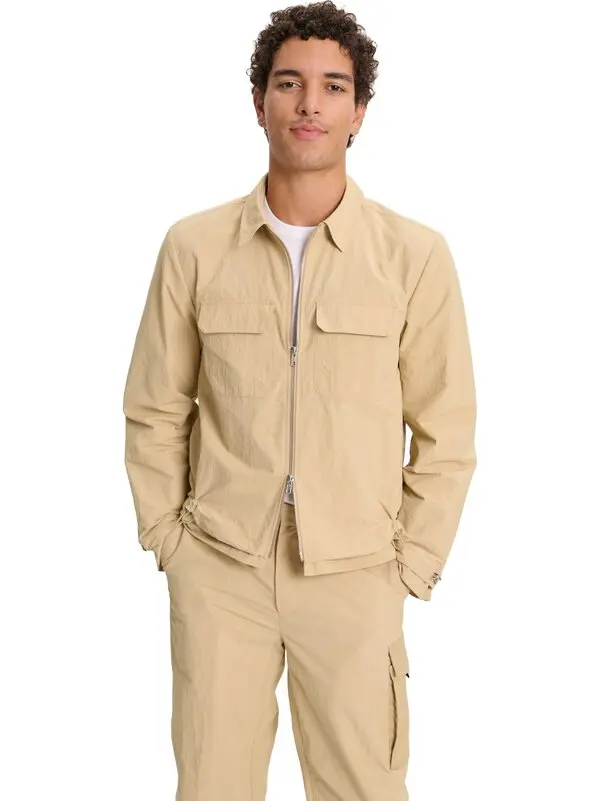 ATM Anthony Thomas Melillo Nylon Ripstop Jacket - Macadamia