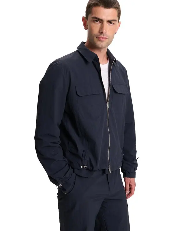 ATM Anthony Thomas Melillo Nylon Ripstop Jacket - Midnight