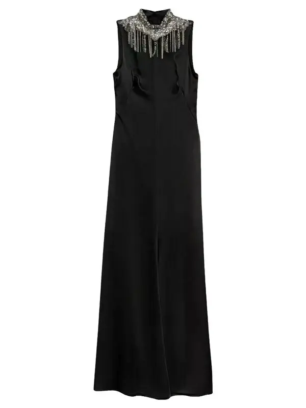 Alexander McQueen Sleeveless Maxi Dress - Black