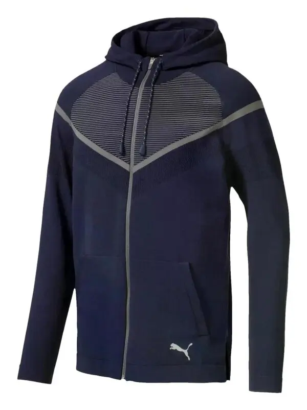 PUMA Hooded Zip-up Jacket - Blue