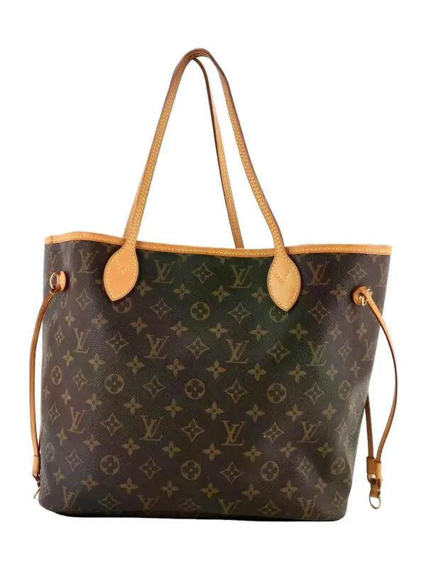 LOUIS VUITTON Neverfull Monogram Canvas Mm Tote Bag - Brown