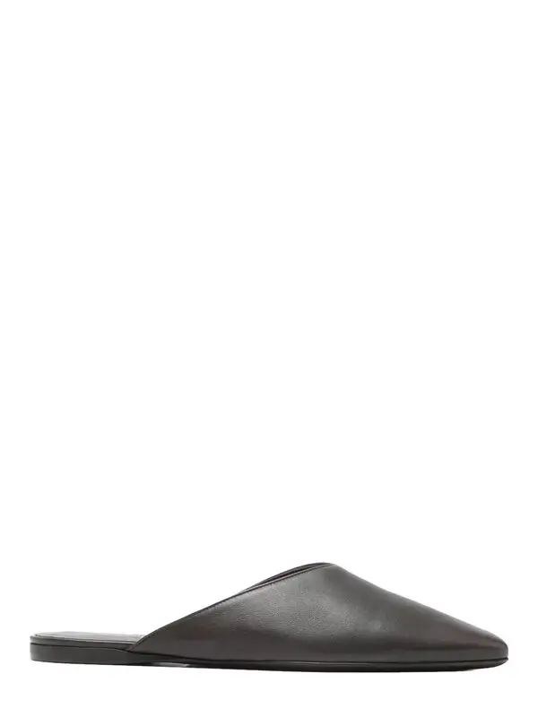 HERBERT LEVINE Pointed-toe Mules - Brown