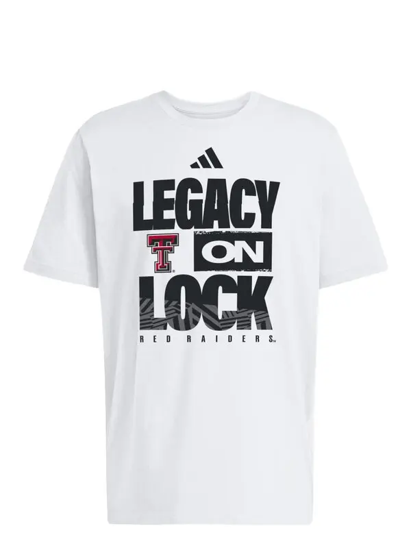 Adidas Texas Tech Red Raiders 2026 Legacy On Lock March Madness T-shirt White - White / Ncaa-txt-7tb