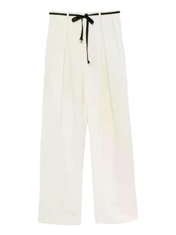 Barena Venezia Tie-waist Pleated Trousers - Neutrals