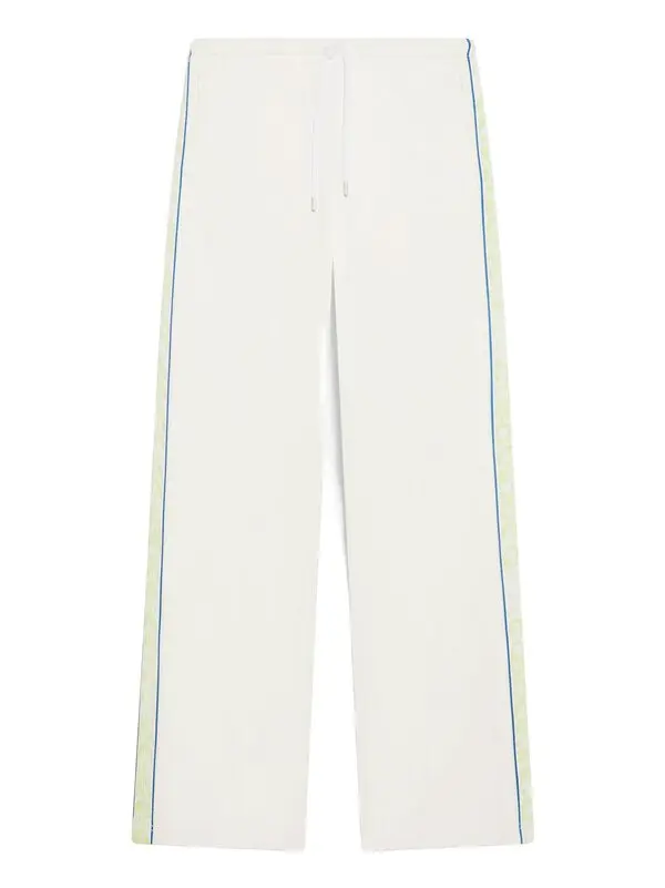Casablanca Laurel Track Pants - White