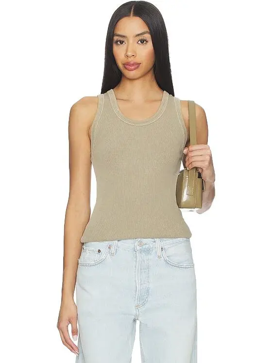 AGOLDE Poppy Tank Top - Trail