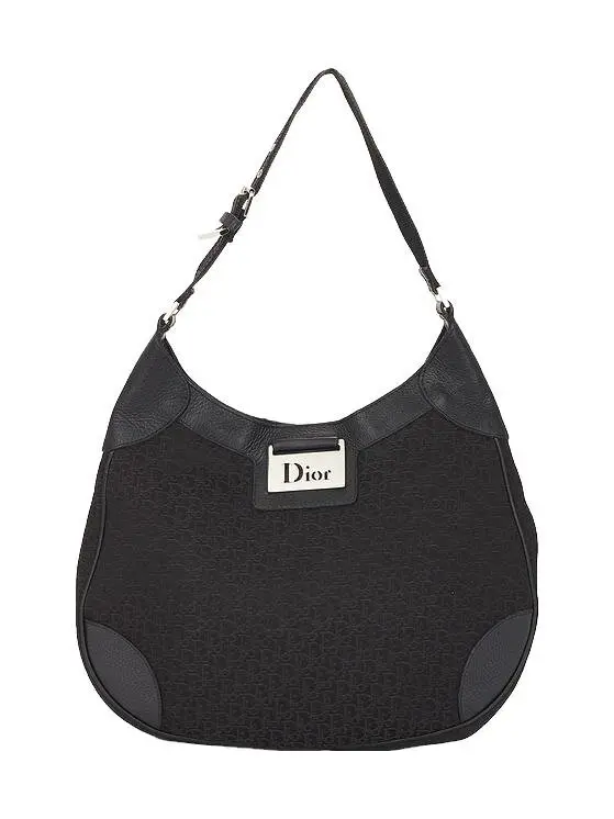 FWRD RENEW Dior Street Chic Hobo Bag - Black