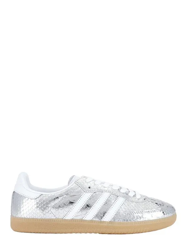 ADIDAS ORIGINALS Samba Og Sneakers - Silver Metallic, Footwear White, & Gum 3