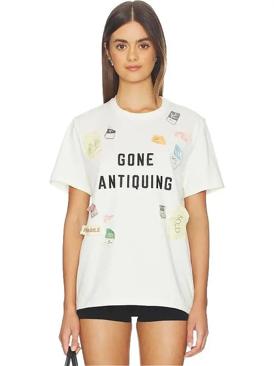 TANNER FLETCHER Gone Antiquing Applique Tee - Multi
