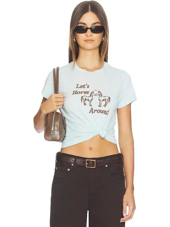Daydreamer Let's Horse Around Vintage Tee - Bluey