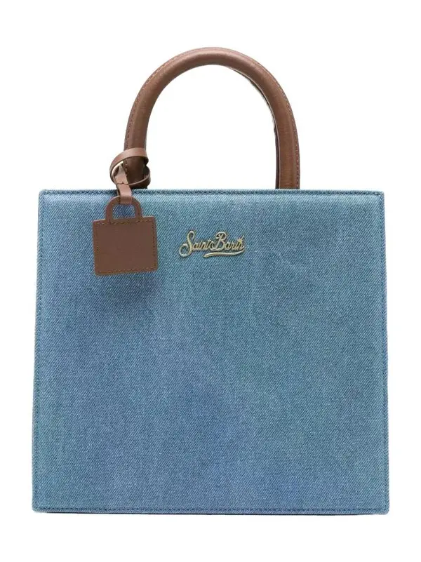 MC2 SAINT BARTH Denim Tote - Blue