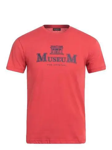 MUSEUM T-shirt Size Cotton - Red