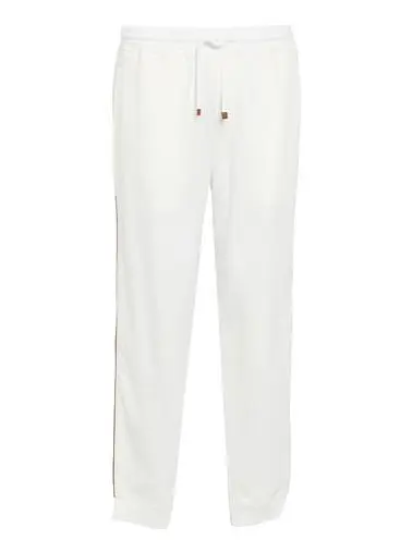 Brunello Cucinelli Pants Size Cotton, Polyamide, Elastane, Polyurethane, Polyester - Off White