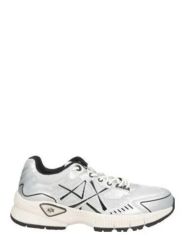 Armani Exchange Low-top Sneakers - Silver