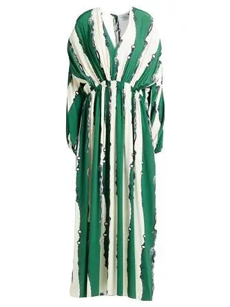 BALLANTYNE Maxi Dress In Viscose - Green
