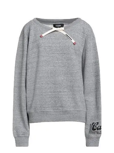 Dsquared2 Long Sleeve Cotton Sweatshirt - Grey