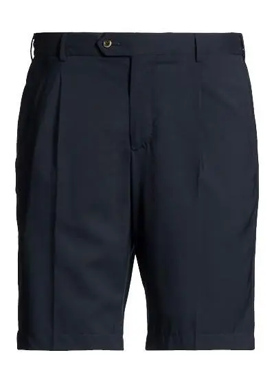 PT TORINO Super 130s Wool Formal Shorts - Blue