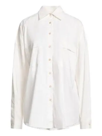 BALLANTYNE Cotton Shirt - Off White