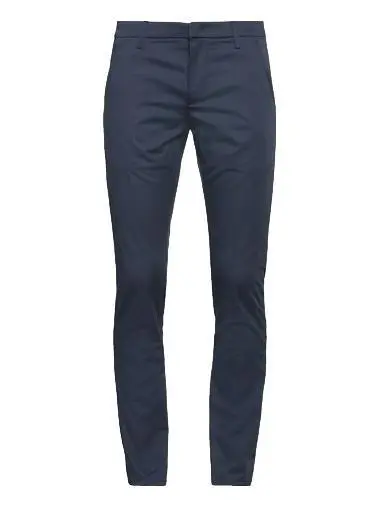 DONDUP Straight Leg Tailored Pants - Navy