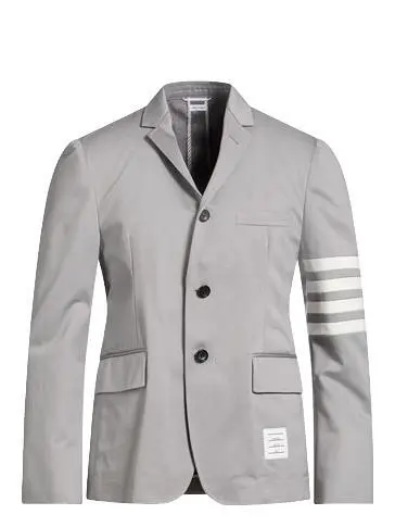 Thom Browne Single-breasted Twill Blazer - Grey