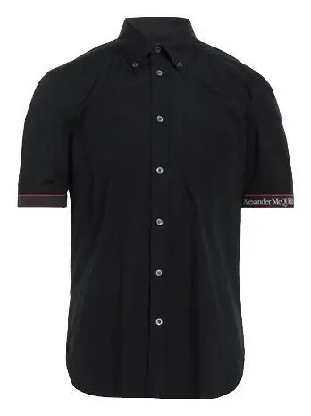 Alexander McQueen Shirt Size Cotton, Elastane, Polyester - Black