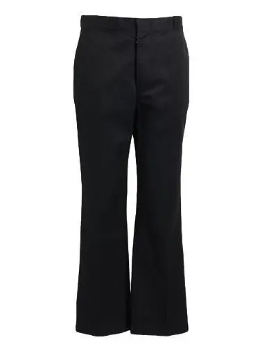 MAISON MARGIELA Straight Leg Twill Pants - Black