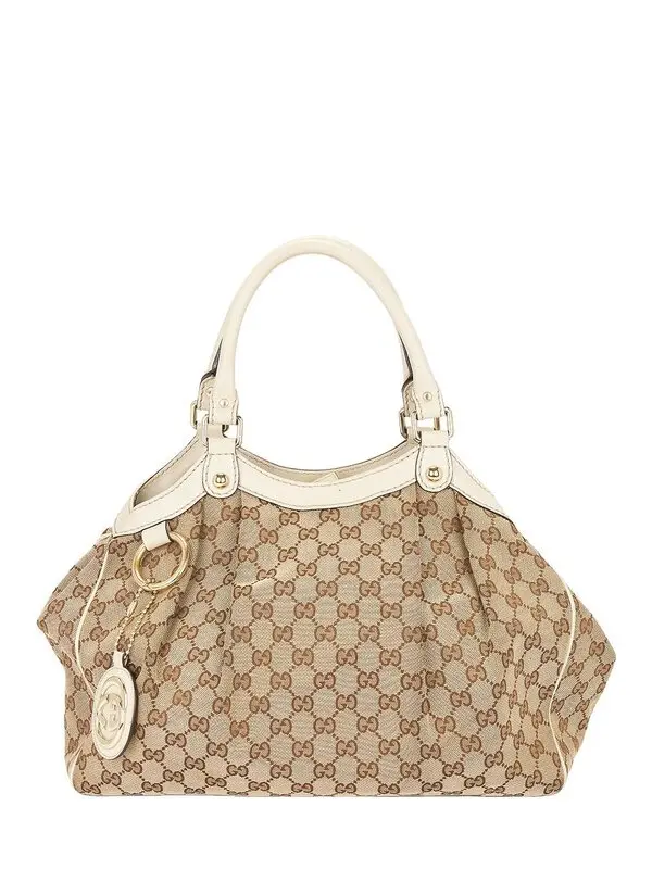 Gucci Sukey Tote Bag - Beige