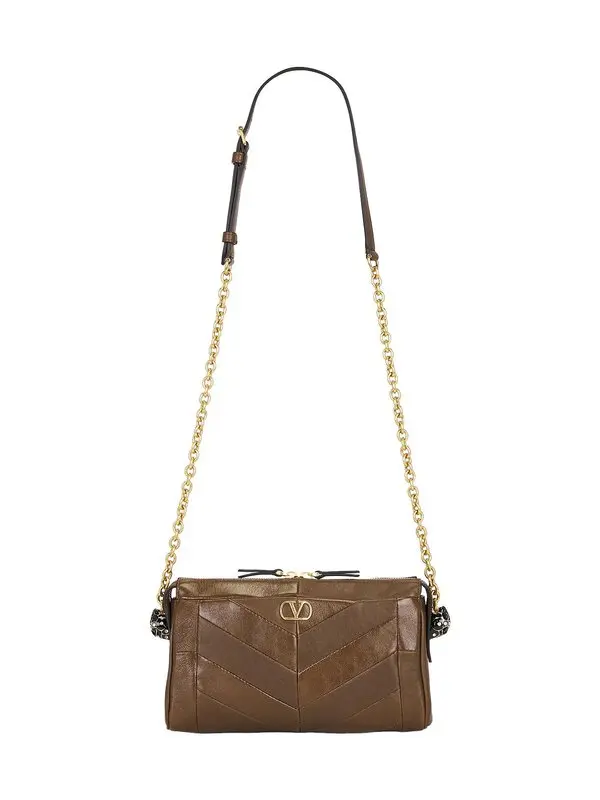 Valentino Garavani Panthea Shoulder Bag - Tundra