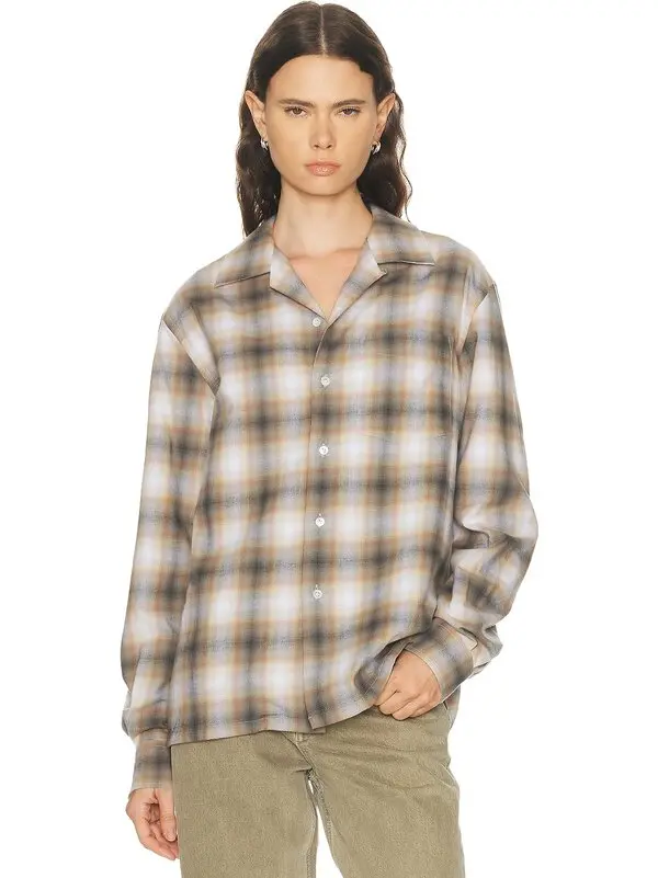 JW Anderson Check Shirt - Biscuit