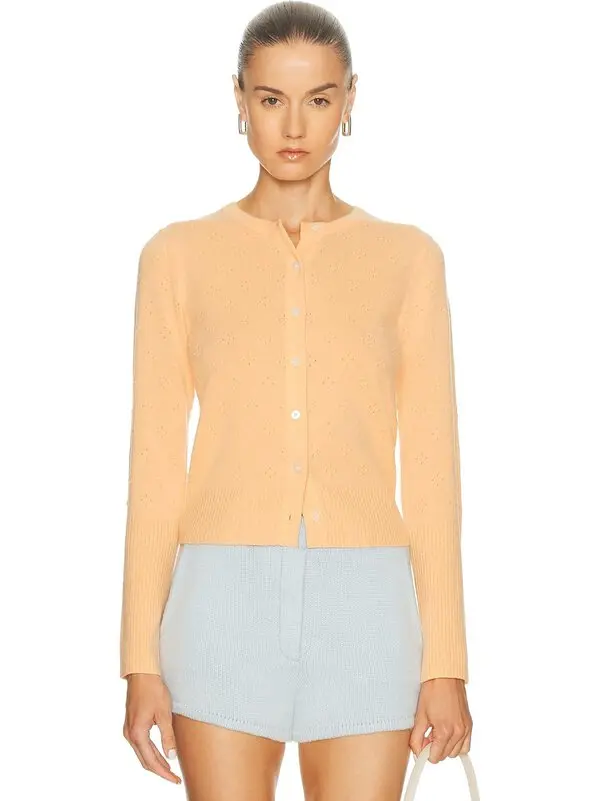 Guest In Residence Compass Jane Cardigan - Sorbet