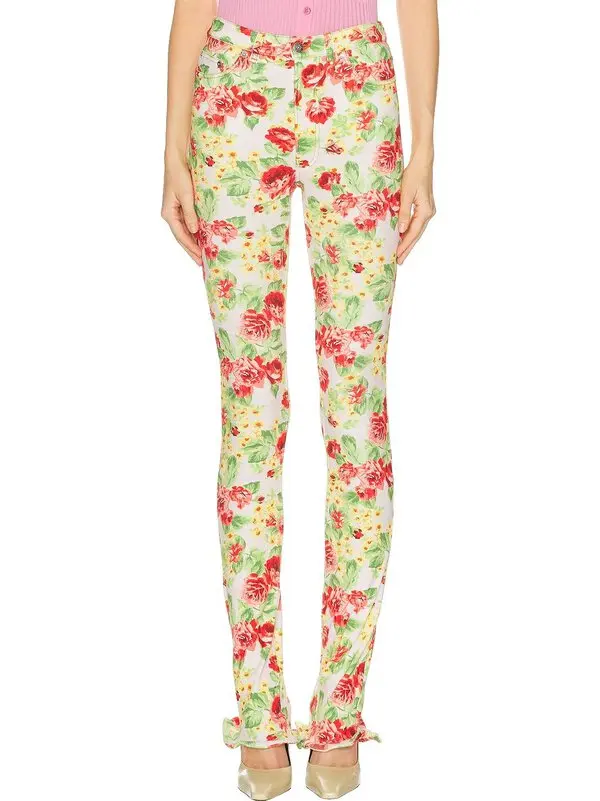 Acne Studios Epetra Pant - Pink & Multi