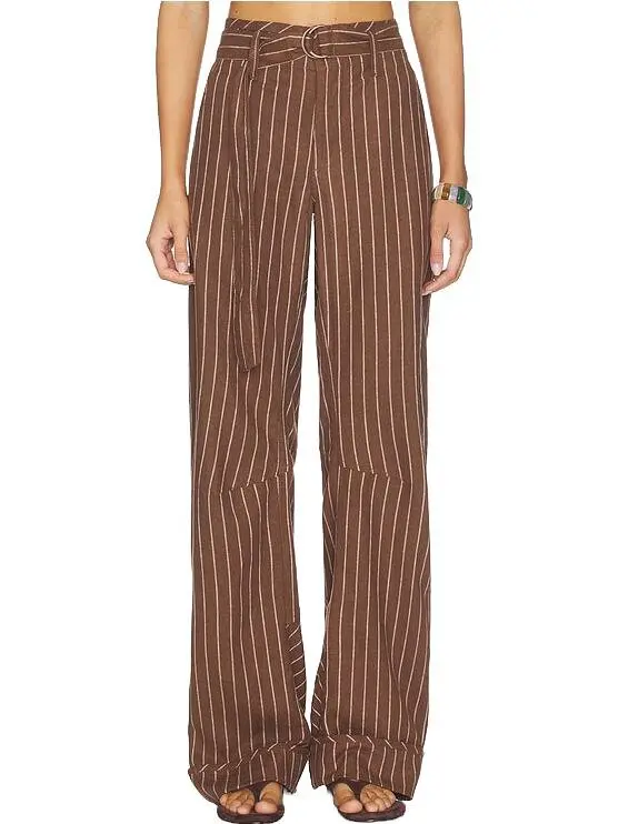 Free People Raise The Stakes Pant - Brown
