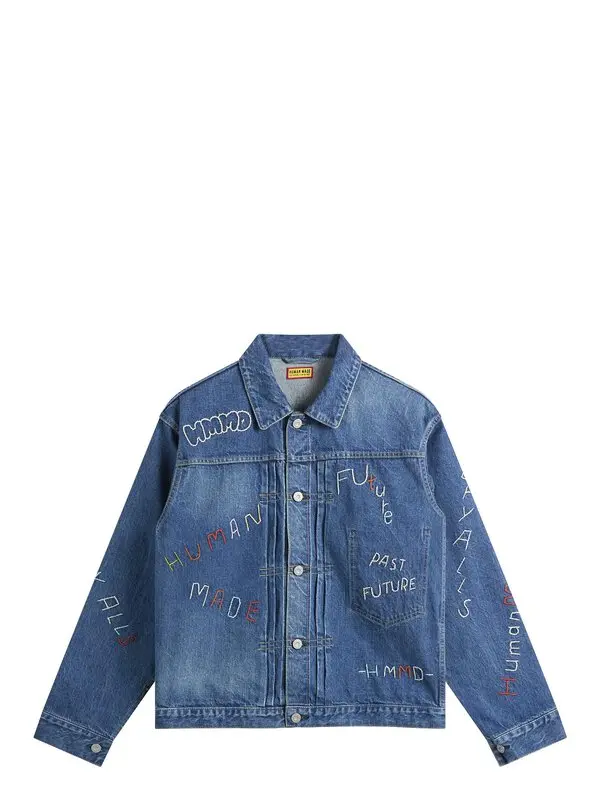 HUMAN MADE Hand-stitched Denim Work Jacket - Indigo