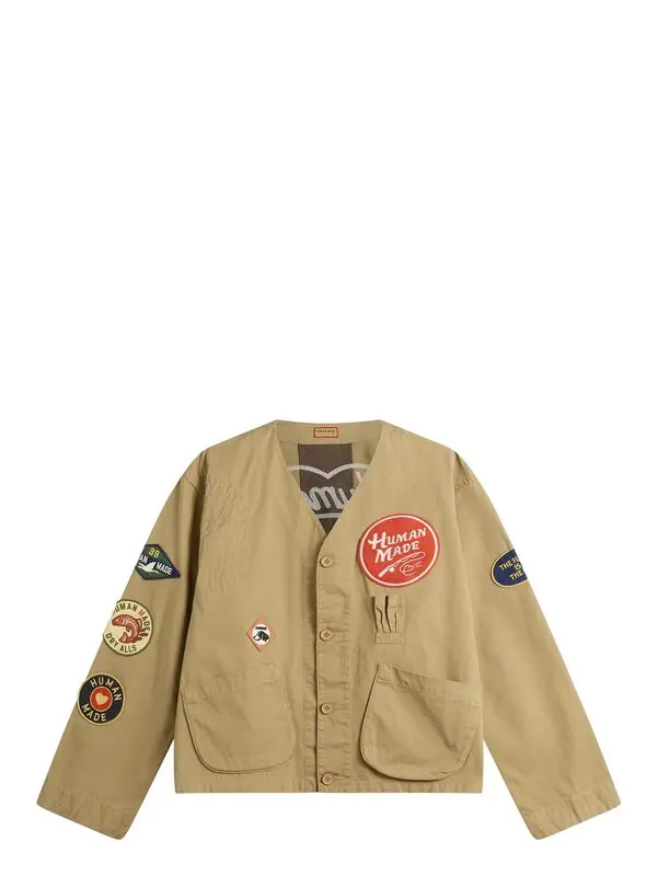 HUMAN MADE Club Patch Jacket - Beige