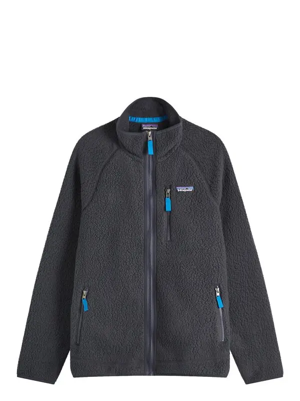 Patagonia Retro Pile Fleece Jacket - Pitch Blue/endless Blue