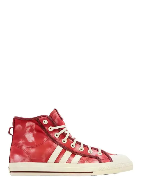 Adidas Hi Rf Stripes Sneakers - Red
