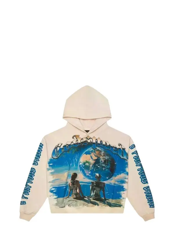 GODSPEED Printed Hoodie - Neutrals