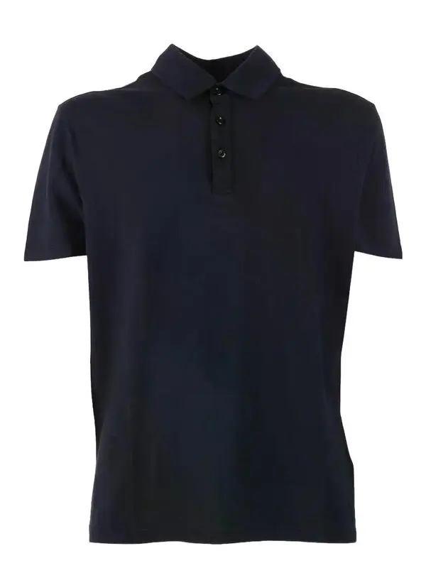 DONDUP Cotton Polo Shirt - Blue