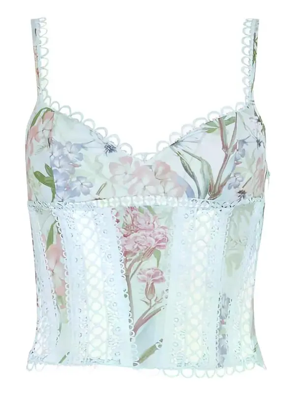 Charo Ruiz Ibiza Poppy Top - Blue
