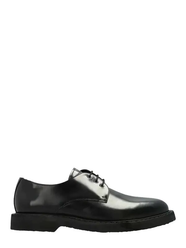 A.p.c. Glazed Leather Derbies - Black