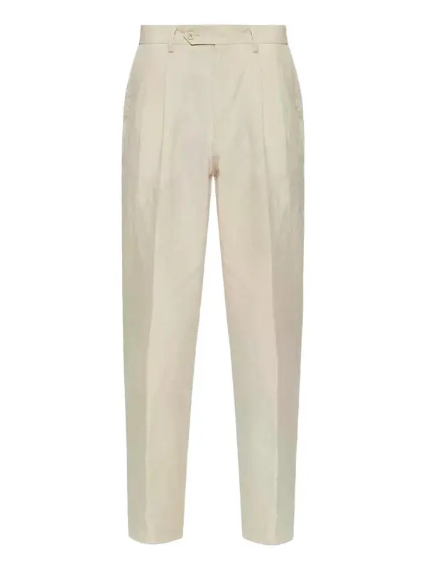 Eleventy Pleated Trousers - Neutrals