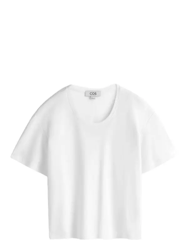 Cos Cotton-jersey T-shirt - White