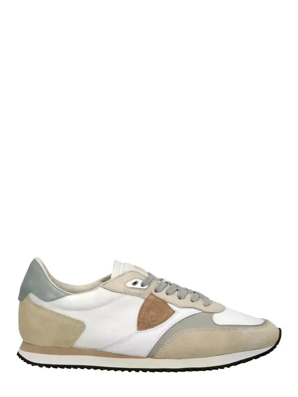 Philippe Model Blville Panelled Low-top Sneakers - White